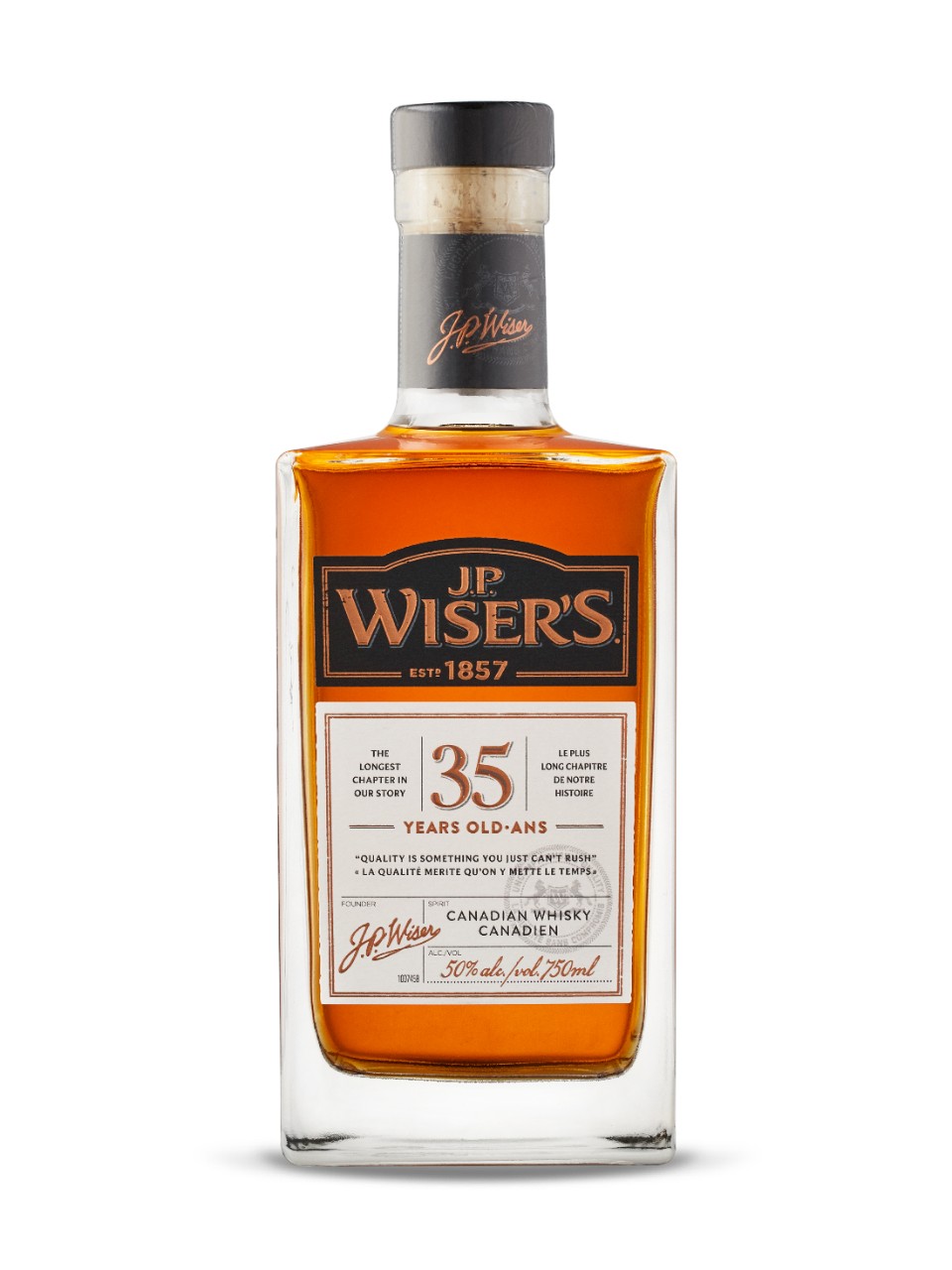 » J.P. Wiser’s – 35 Yr Old Canadian Whisky 750ml