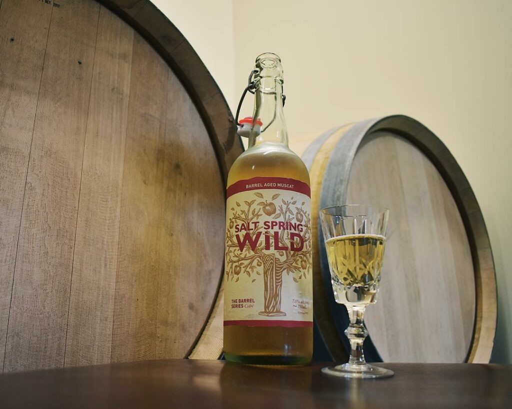 » Salt Spring Wild Cider – Barrel Aged Muscat 750ml