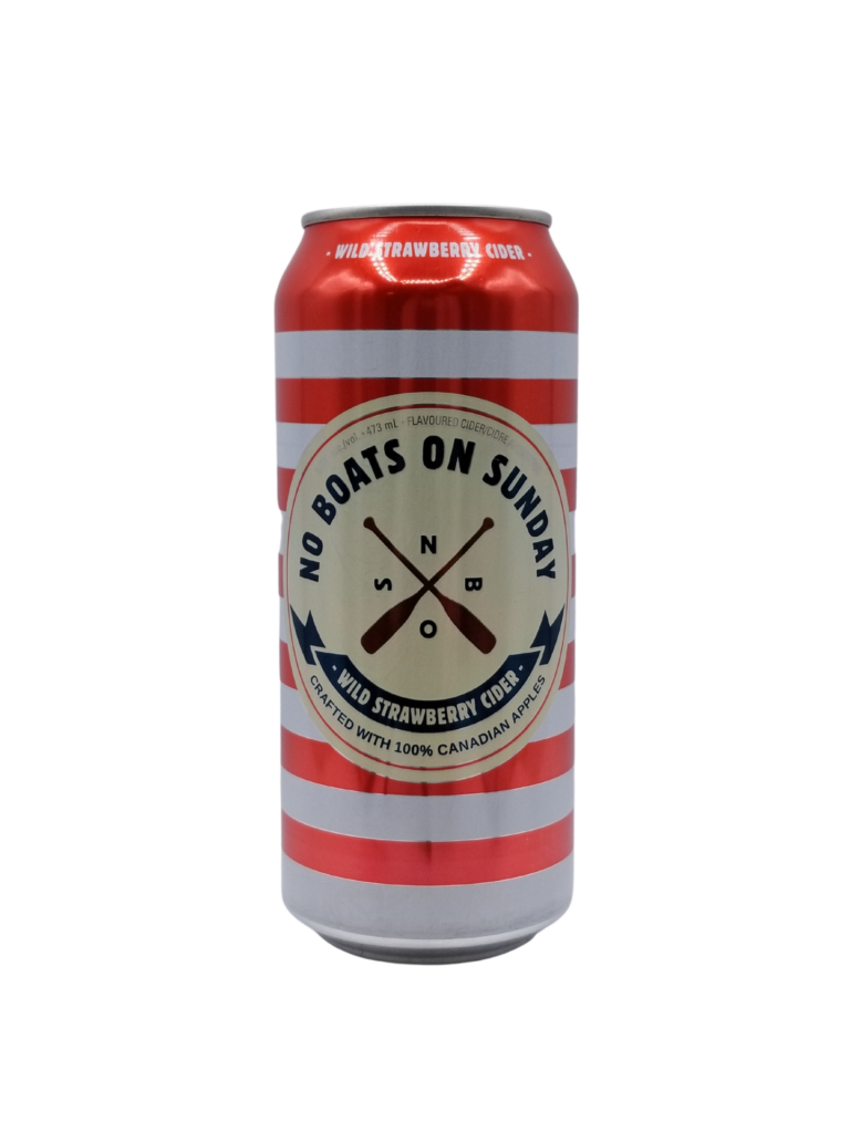 » No Boats On Sunday – Strawberry Cider 4x 473ml