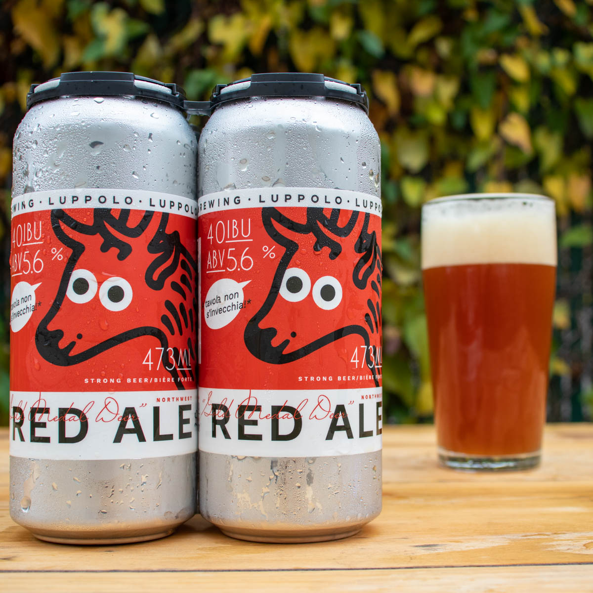 » Luppolo Brewing – Gold Medal Deer Tall Can 4x 473ml