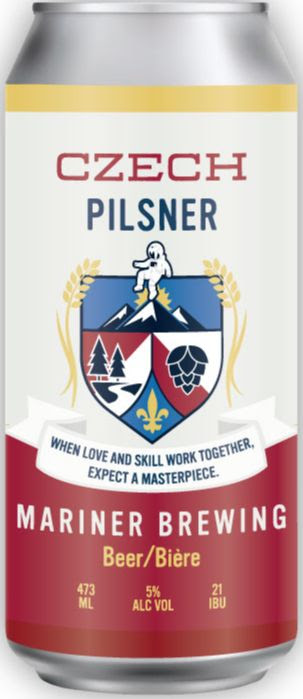 » MARINER CZECH PILS – 473M
