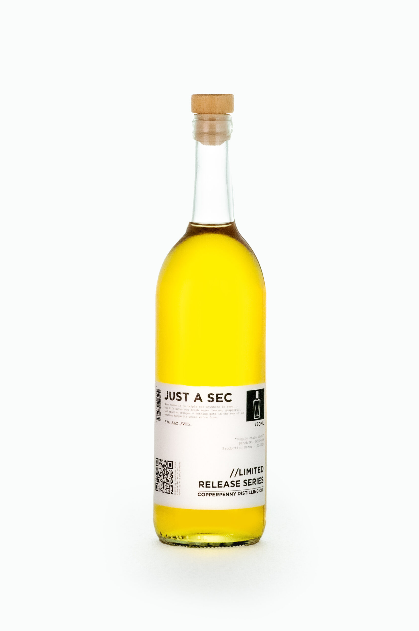 » Copperpenny Distilling – Just A Sec Triple Sec Liqueur 750ml