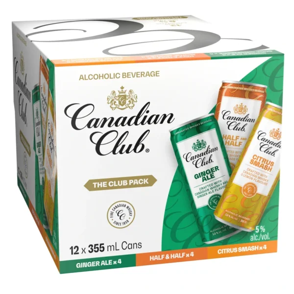 » CANADIAN CLUB PACK – 12P